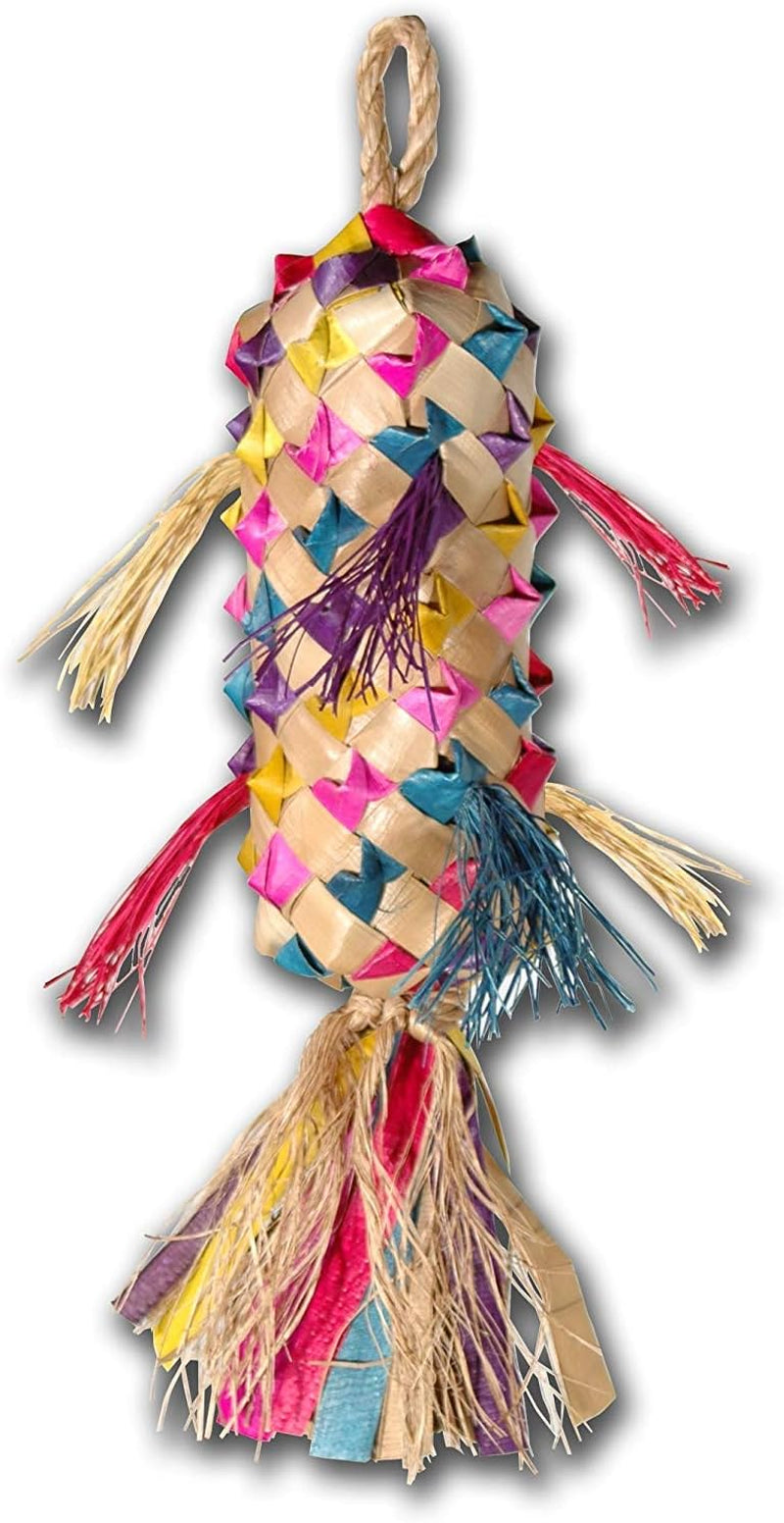 Spiked Pinata Small 10-Inch Natural Bird Toy – SnuggleSquad